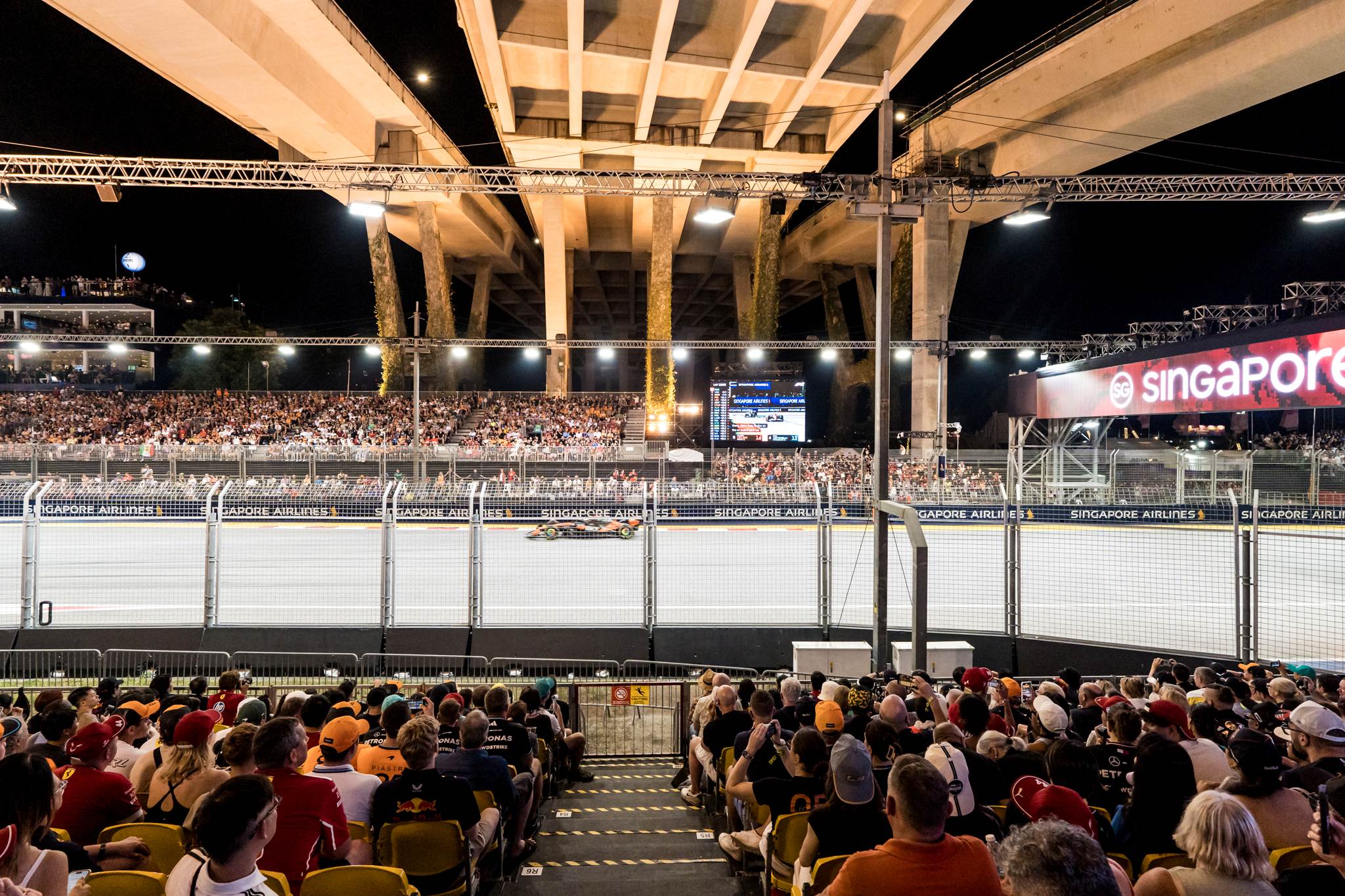 Pit Exit Grandstand F1® Singapore Grand Prix Travel Packages